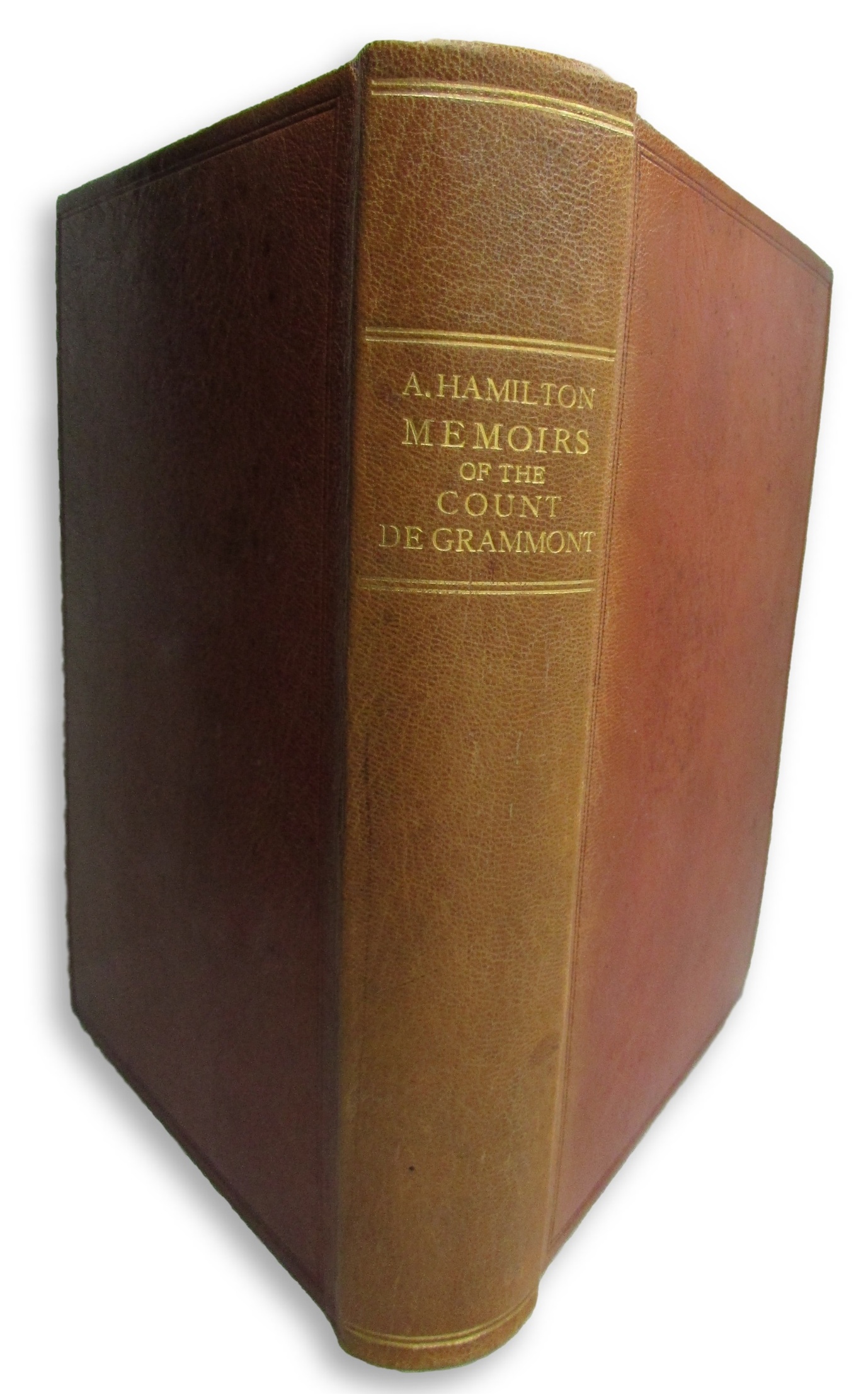 Memoirs of the Count De Grammont. by HAMILTON, Anthony [Antoine ...