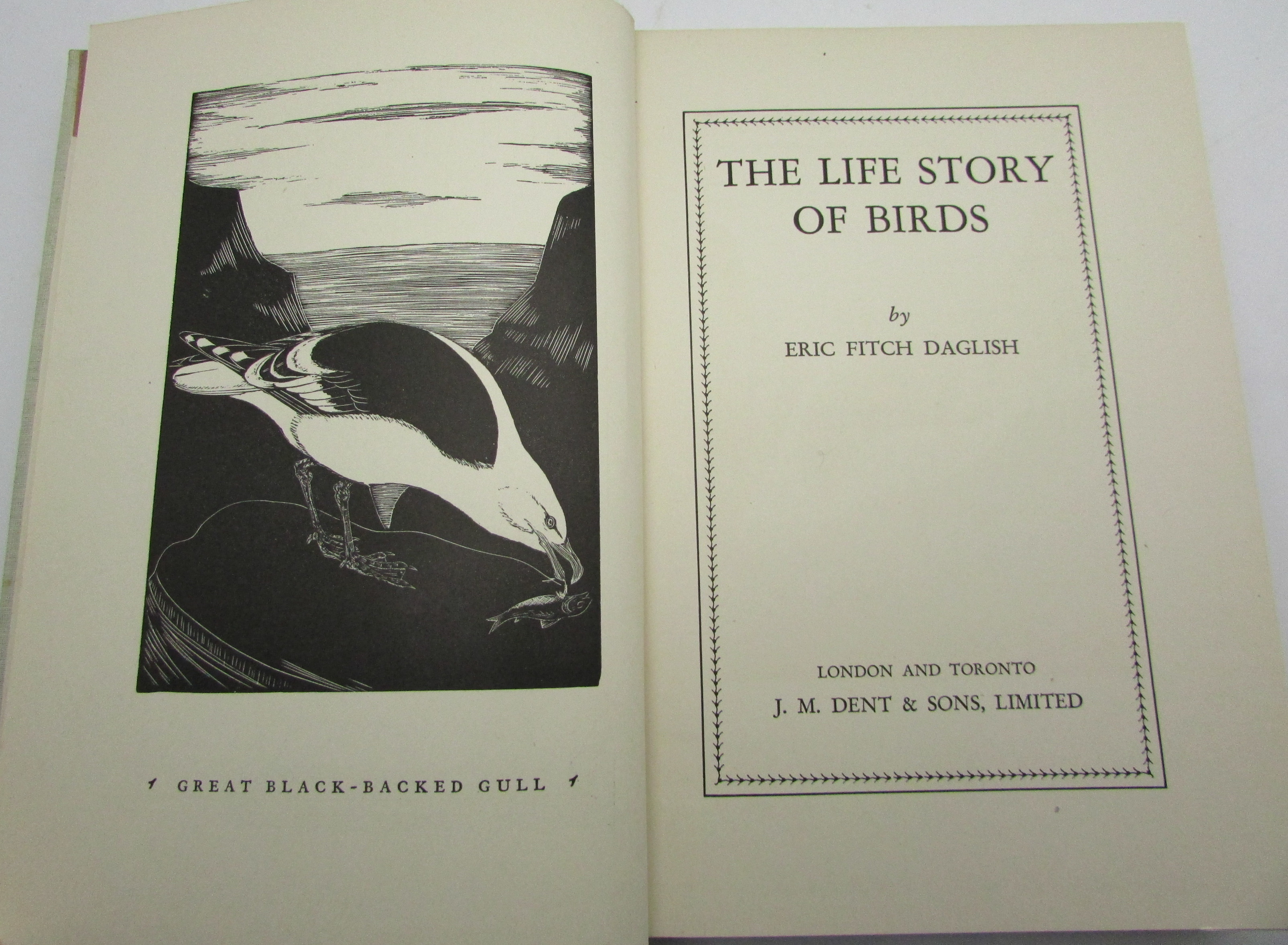 The Life Story of Birds. by DAGLISH, Eric Fitch - Harrison-Hiett - Rare ...