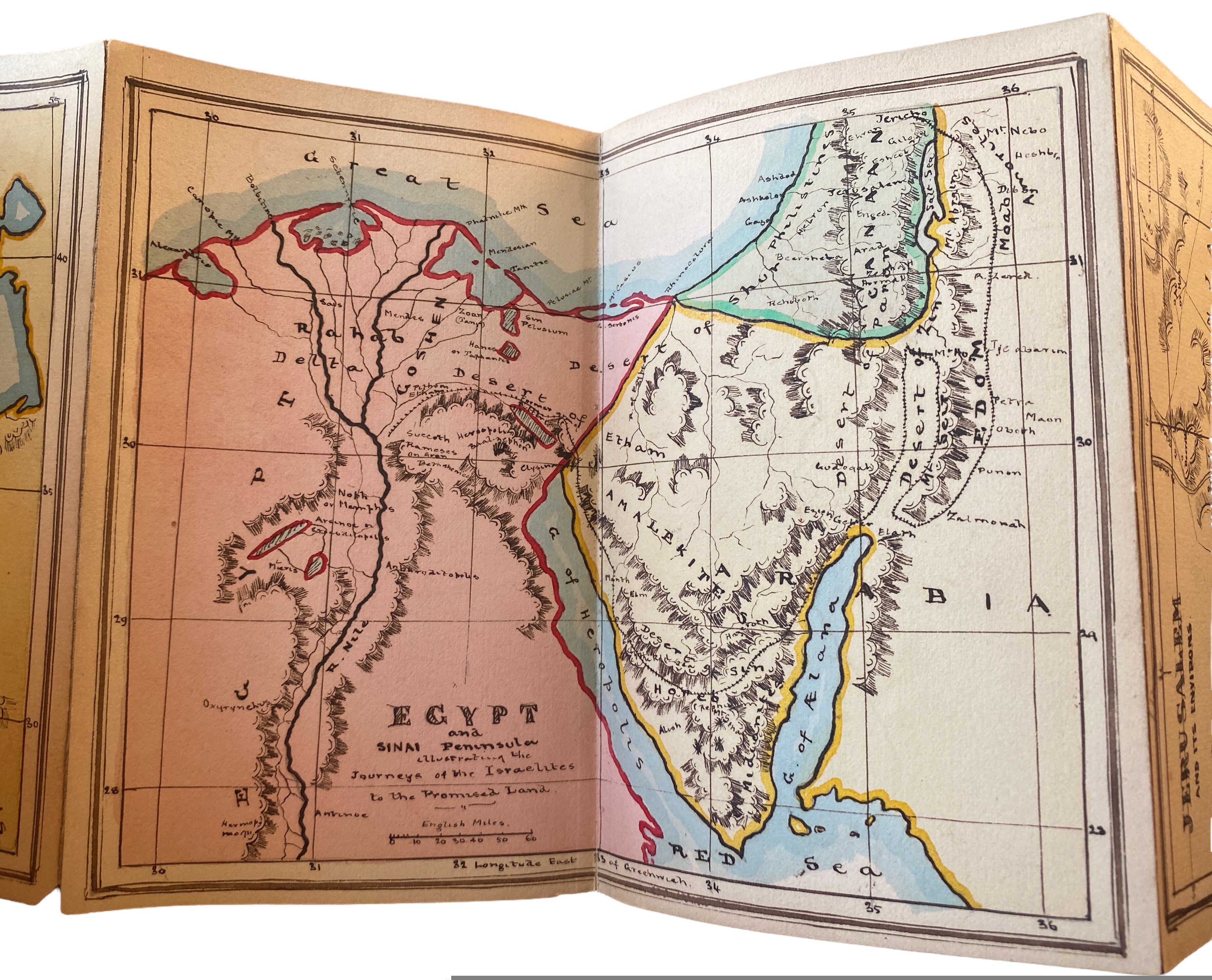 Twelve Manuscript Maps of the Ancient World. by TATHAM, Sherman ...