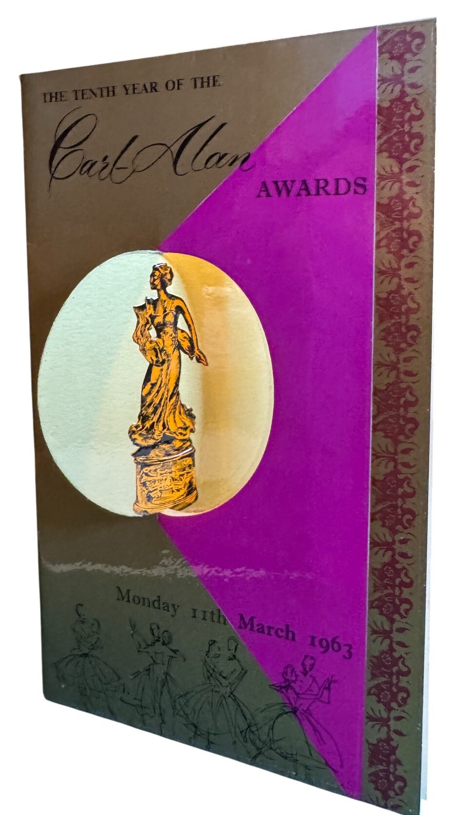 Programme and Menu for the Carl Alan Awards ceremony 1963… | Harrison ...