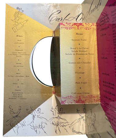 Programme and Menu for the Carl Alan Awards ceremony 1963… | Harrison ...