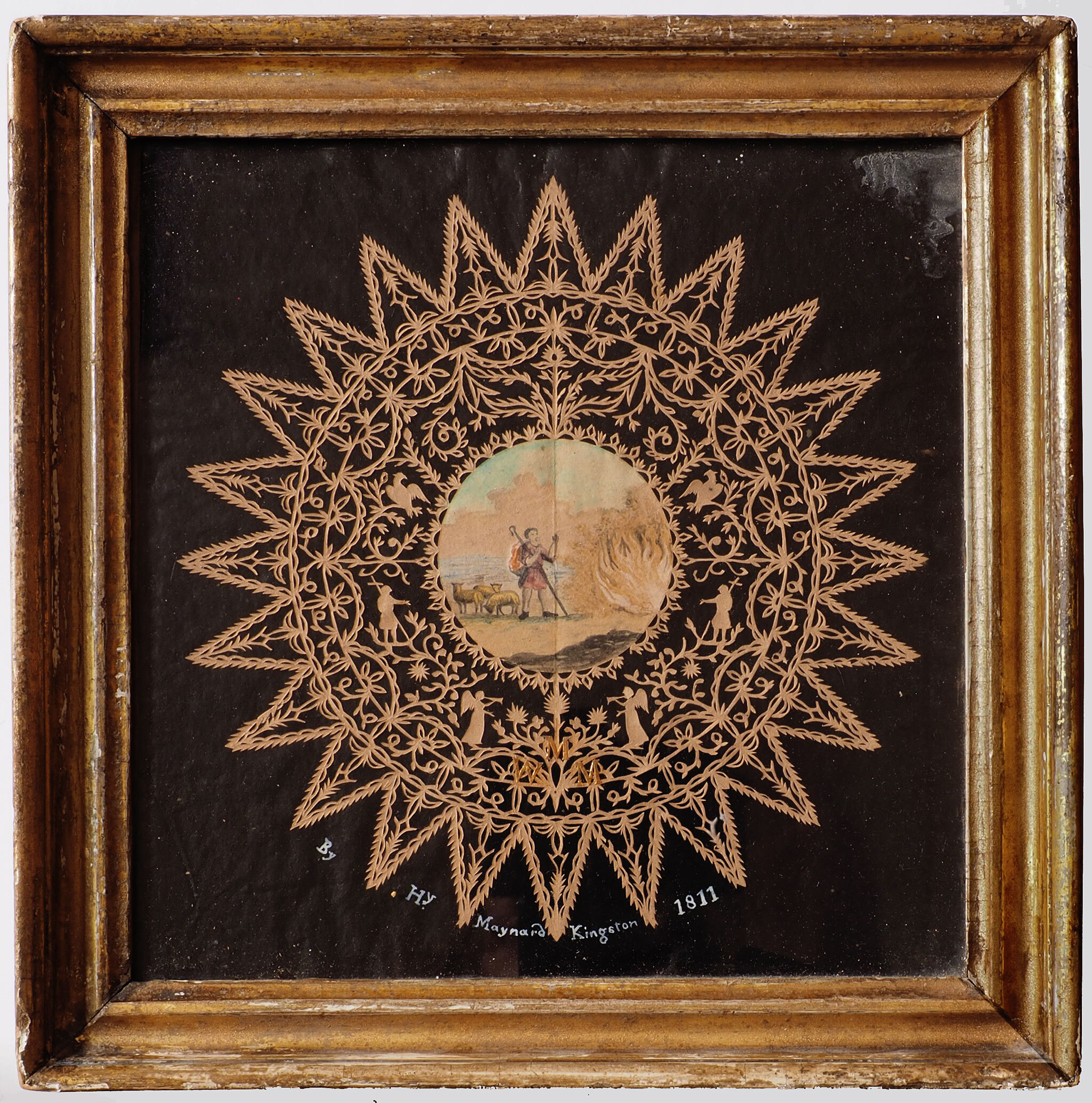 [Cut paper roundels] by MAYNARD, Henry. - Justin Croft