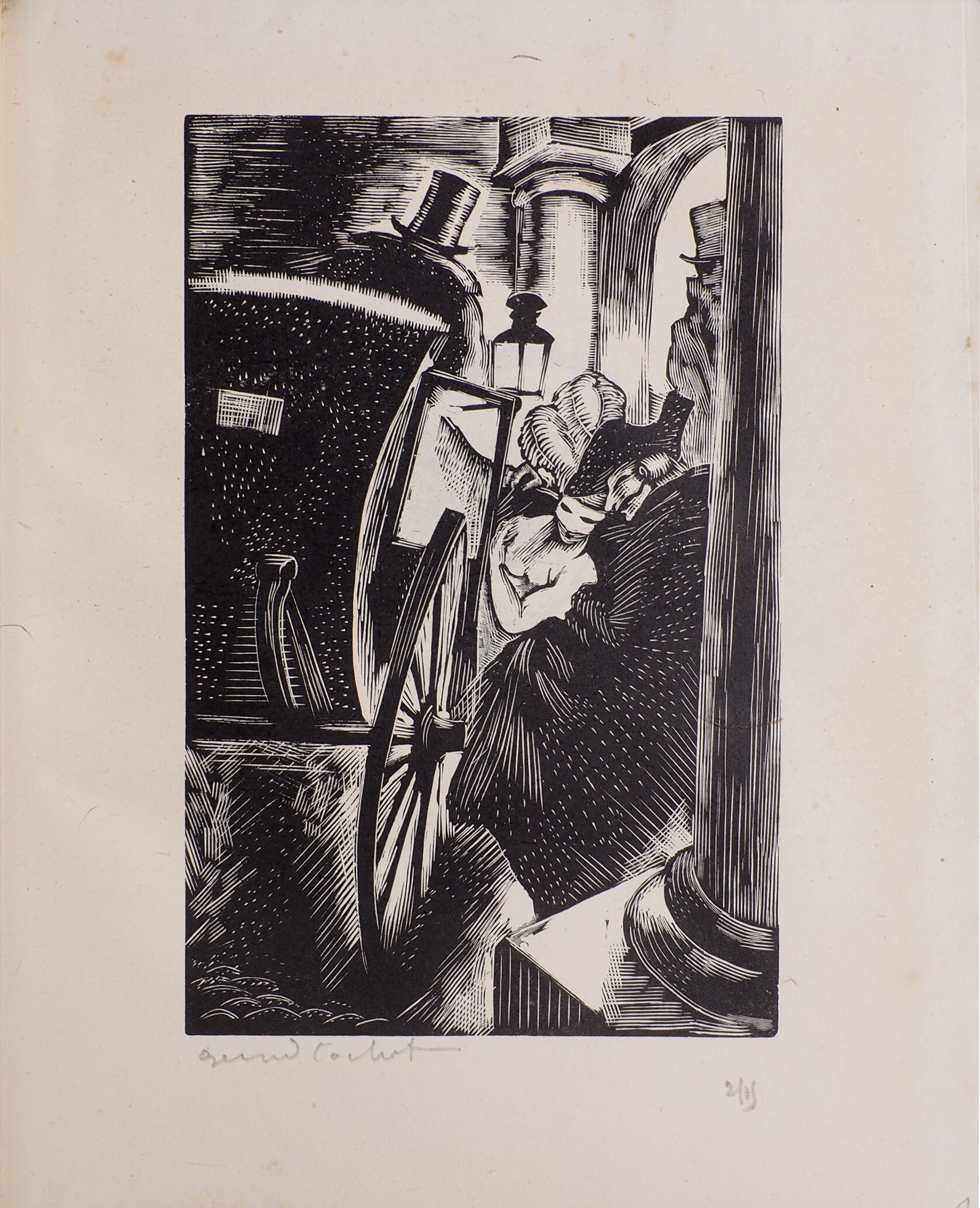L’Inconstante. by HOUVILLE, Gérard d’. Gérard COCHET, illustrator ...