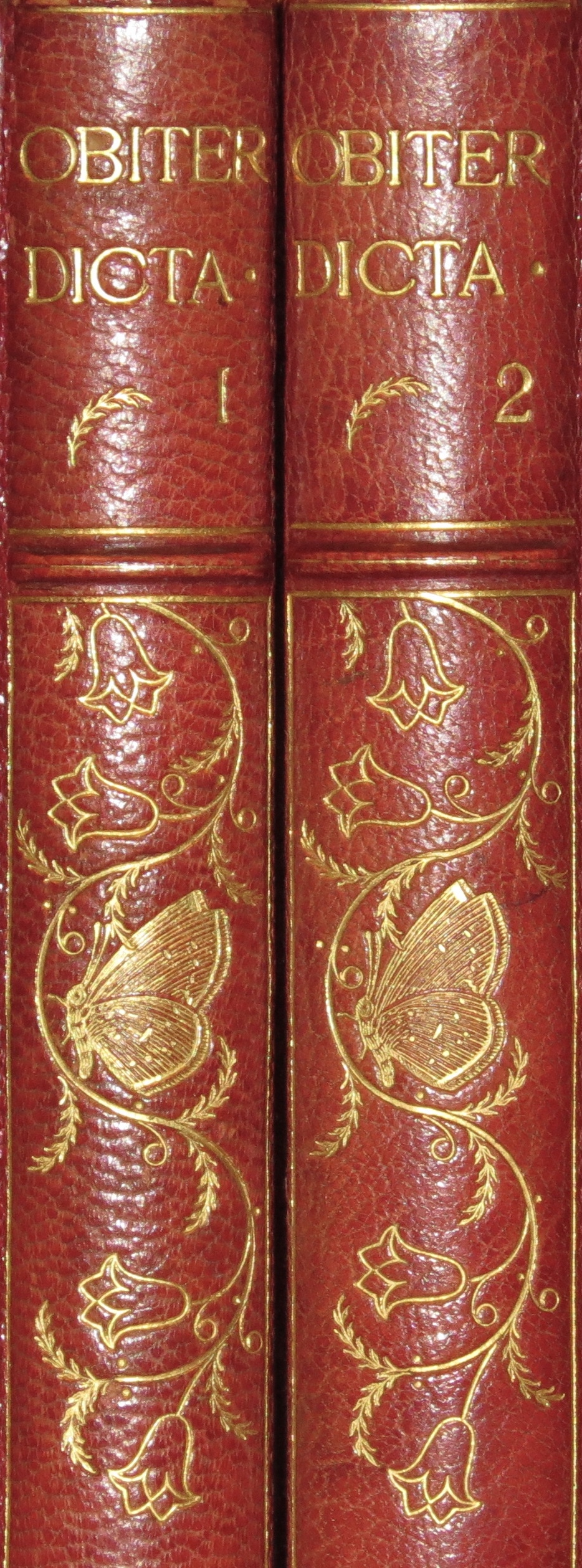 Obiter Dicta by BIRRELL, Augustine - McConnell Fine Books