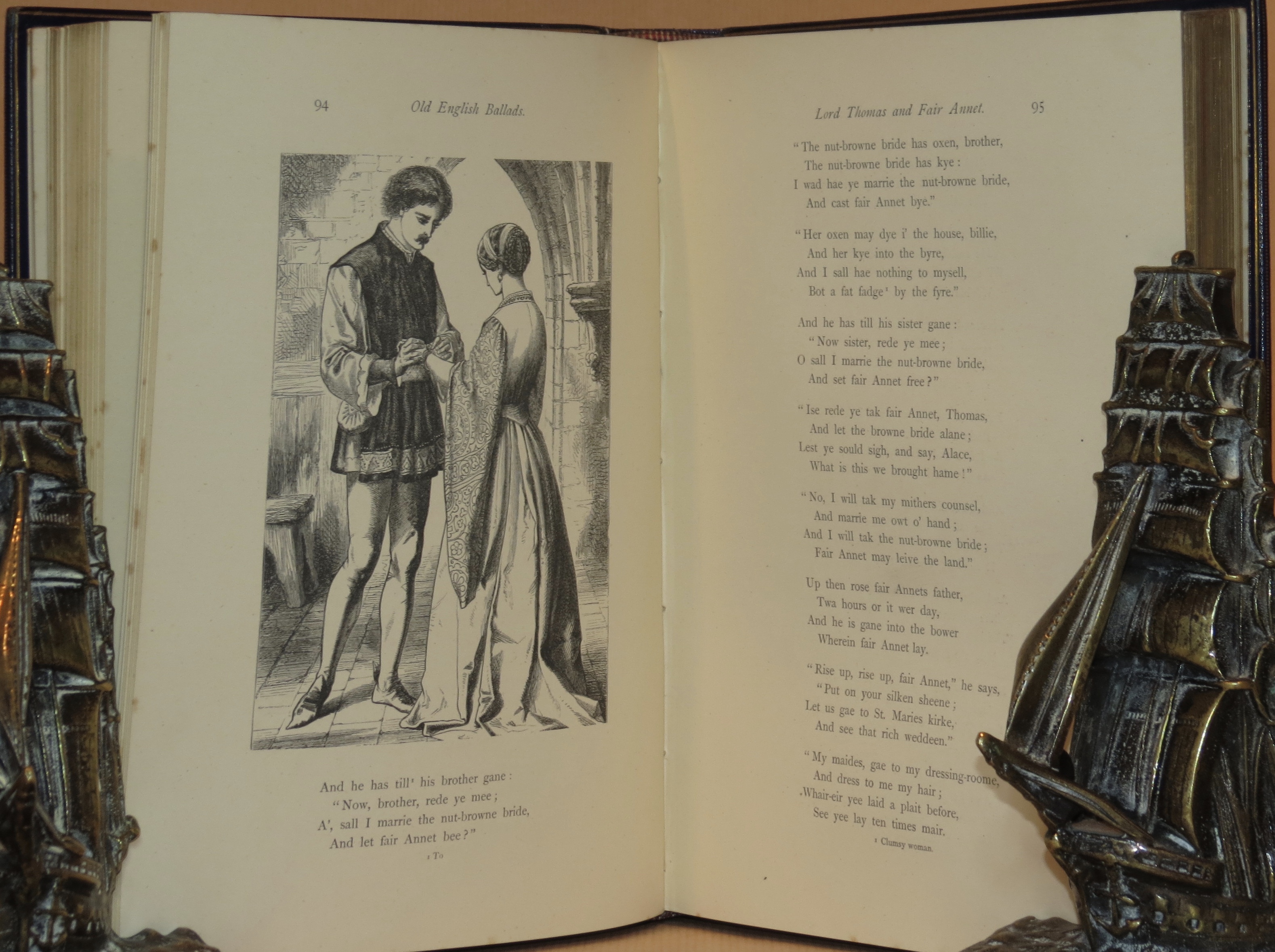 Old English Ballads. A collection of Favourite Ballads of the ...