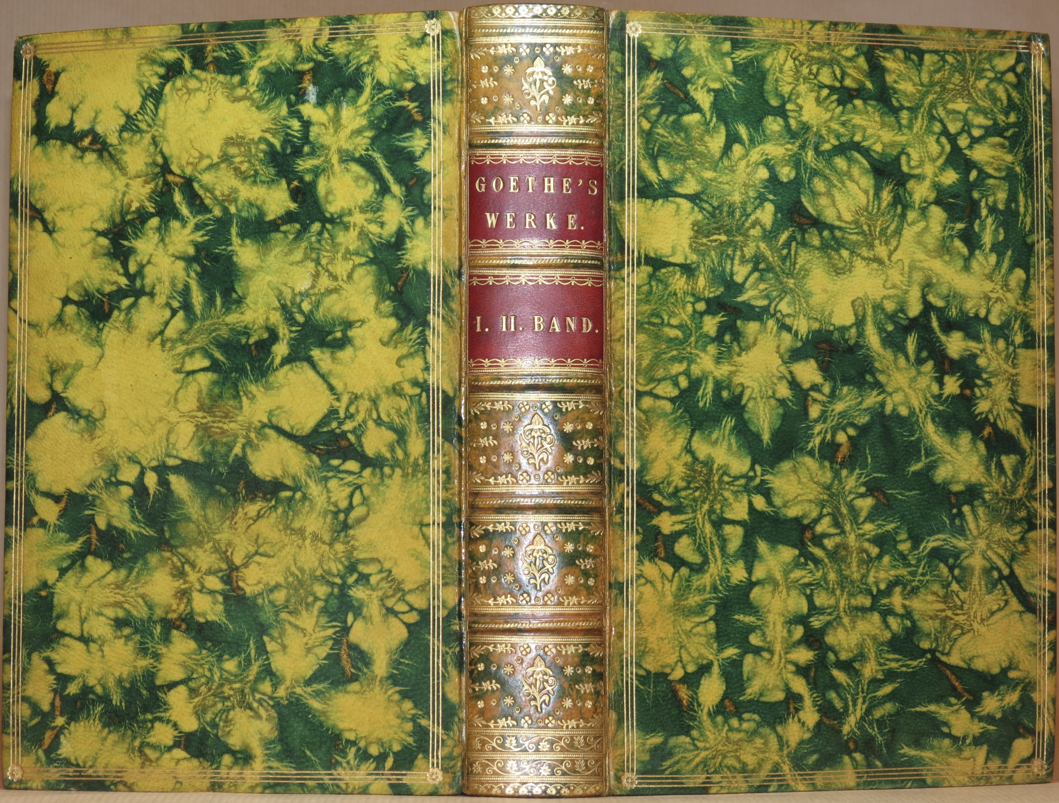 Sämmtliche Werke. (Collected Works). by GOETHE, Johann Wolfgang ...