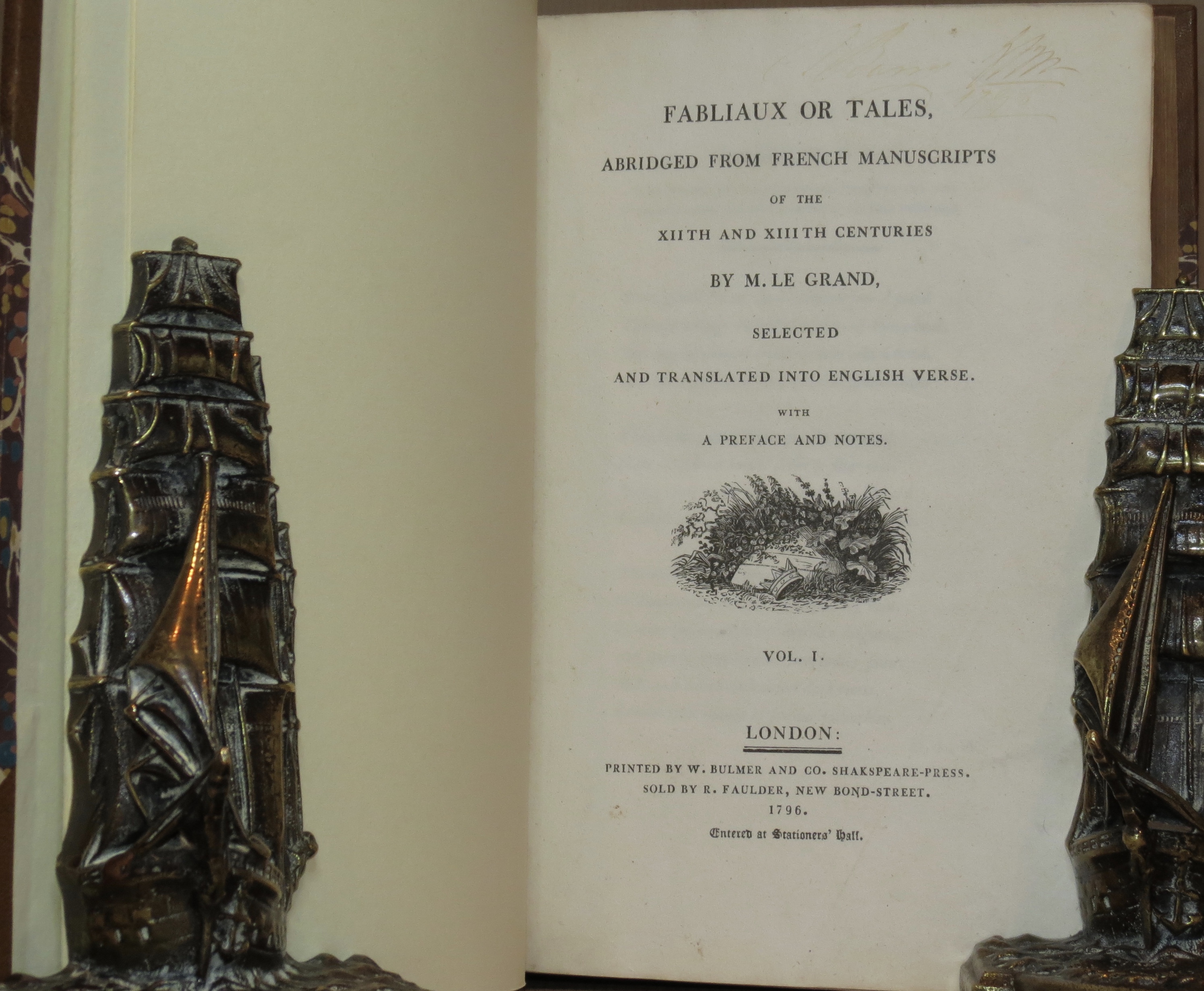 Fabliaux or Tales, abridged from French manuscripts of the XIIth ...