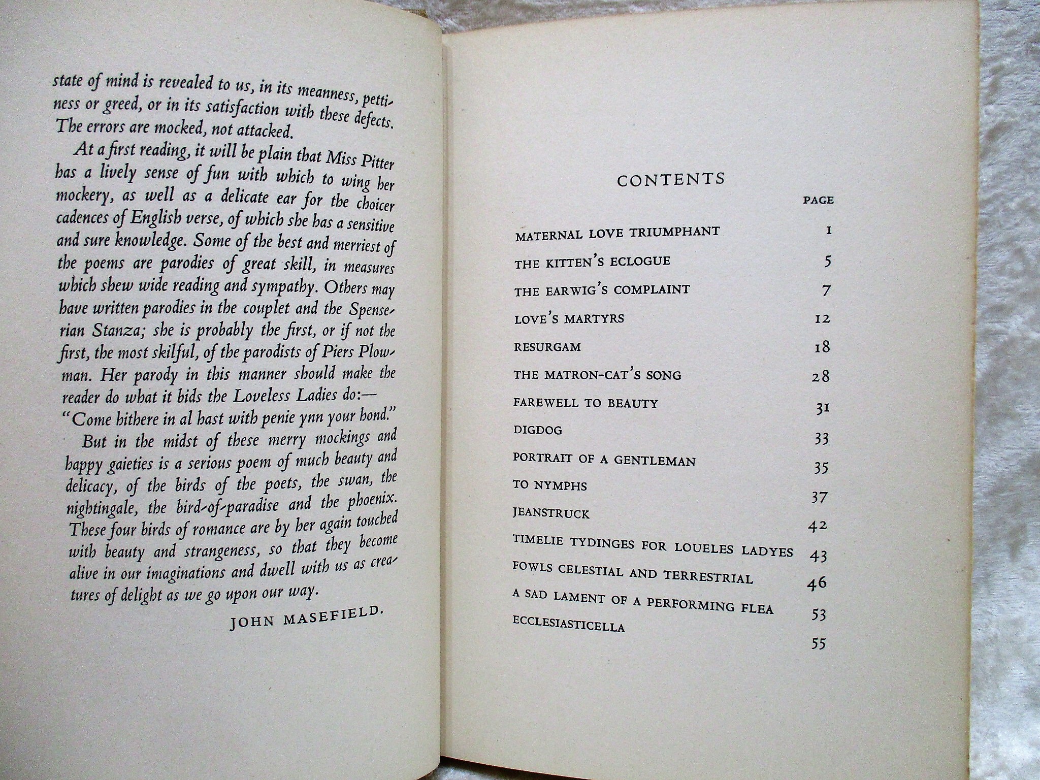 1935 RUTH PITTER Poet MAD LADY’S GARLAND – SIGNED and… | Blank Verso Books